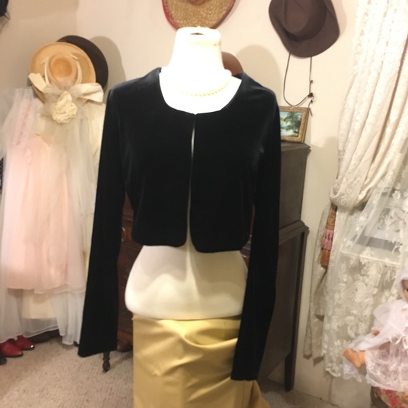 Vintage | Jackets & Coats | Vintage Velvet Topper Jacket | Poshmark